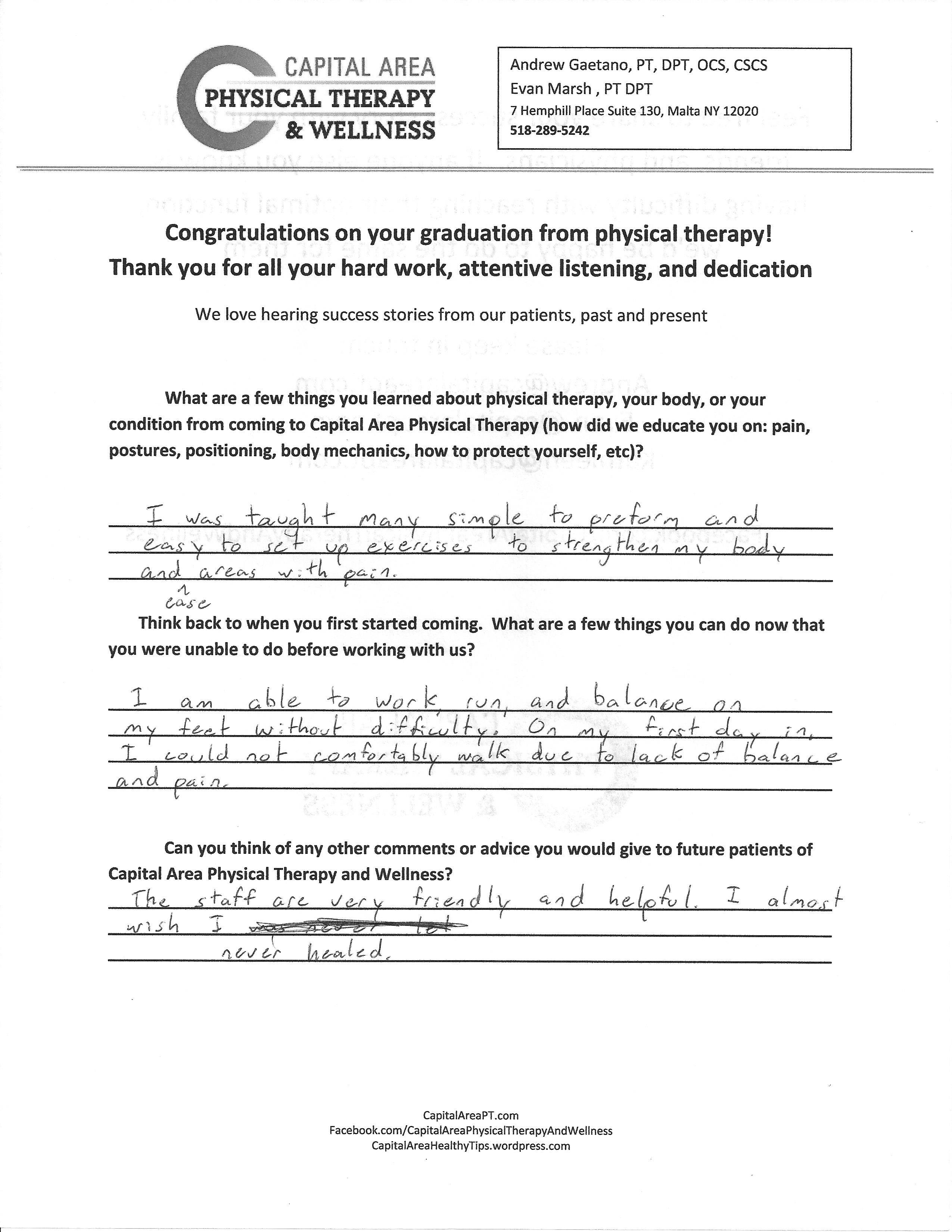 Check Out What This Successful Patient Could Do After Therapy Vs Prior